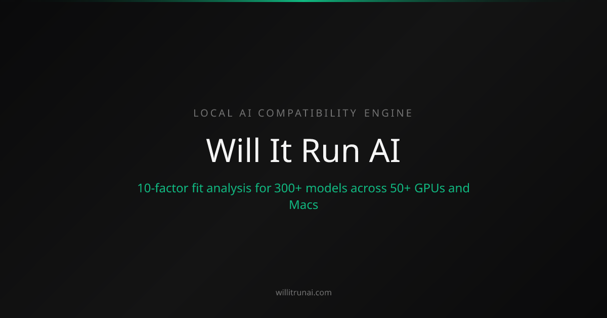 Will It Run AI? Check if Your GPU or Mac Can Run AI